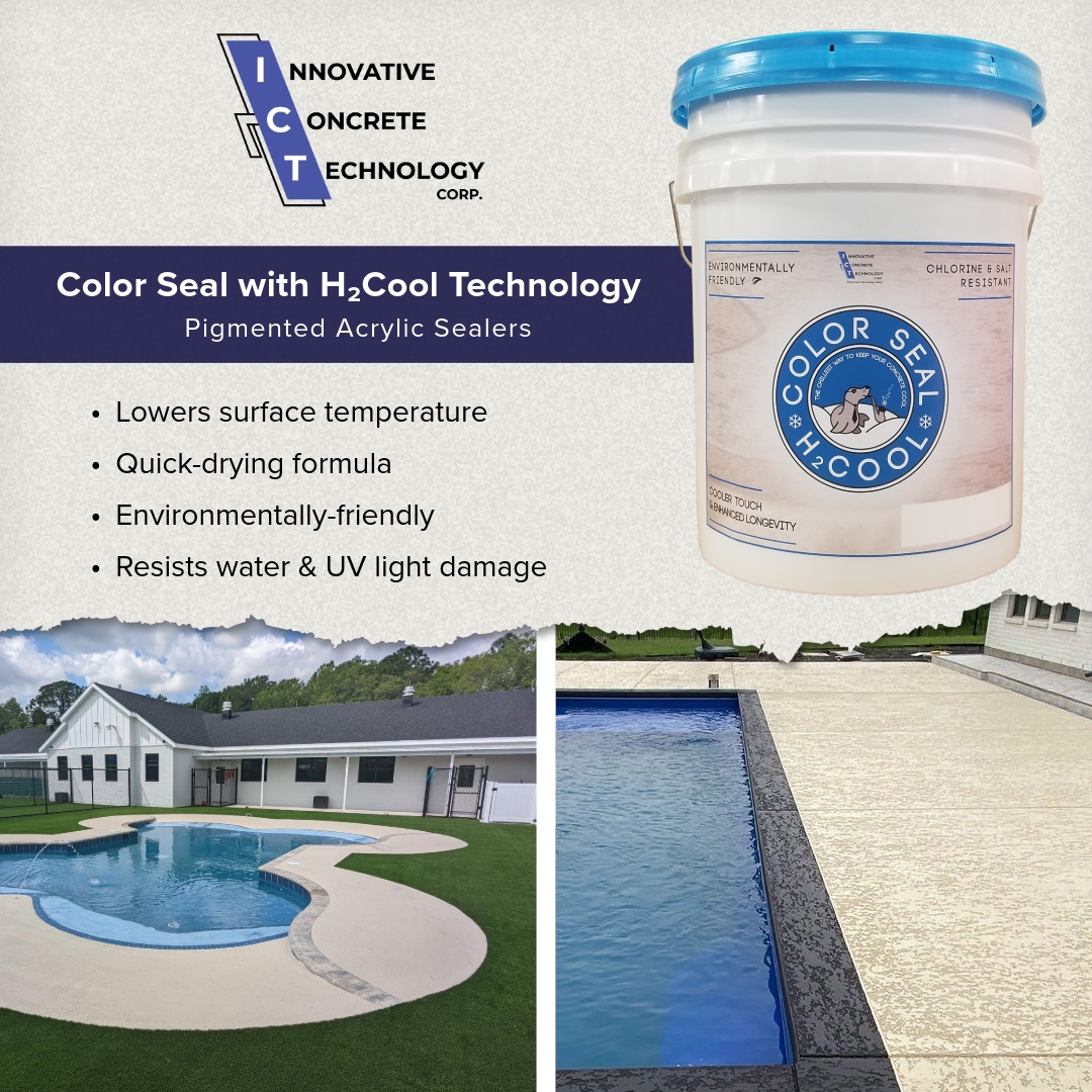 Color Seal H₂O - Acrylic Concrete Sealer – Innovative Concrete Technology